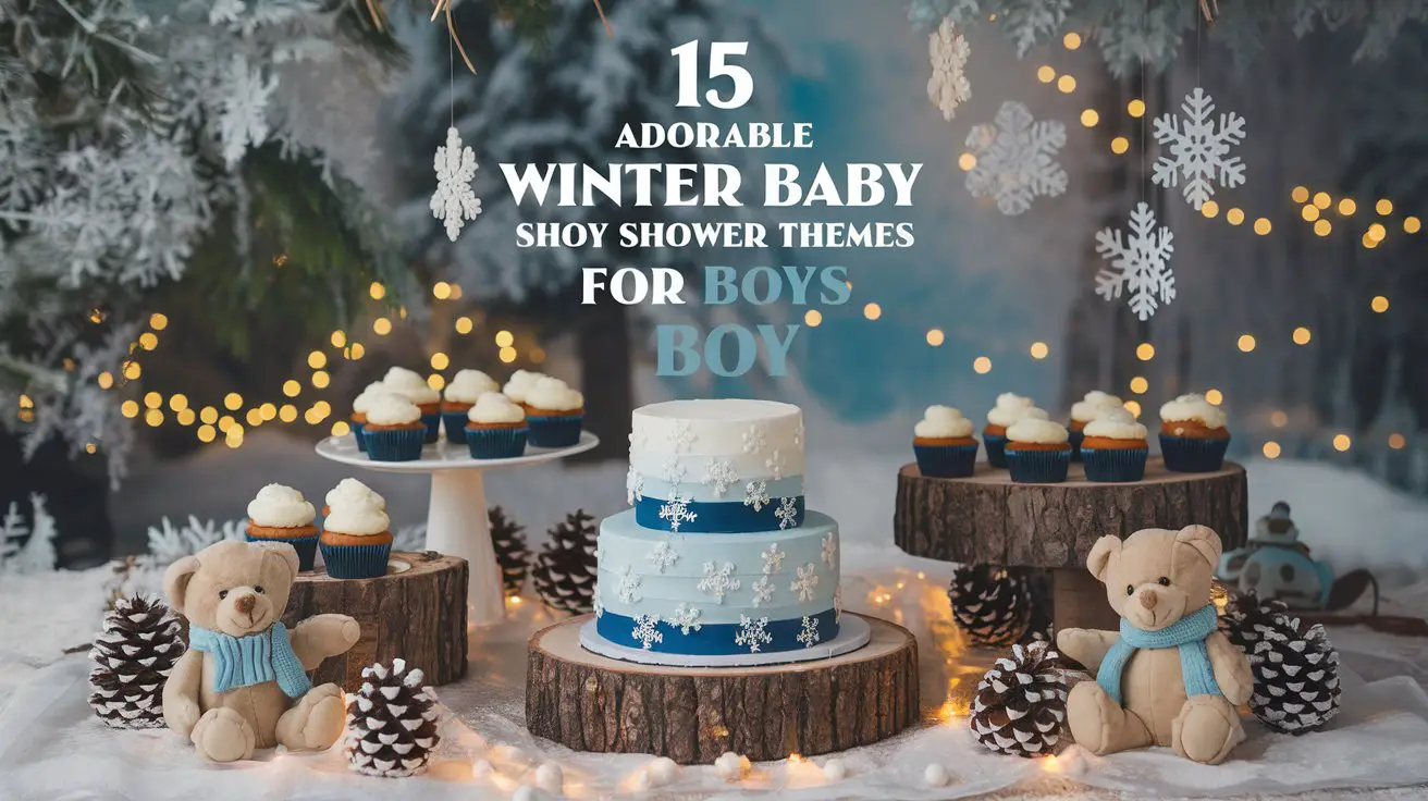 15 Adorable Winter Baby Shower Themes for Boys